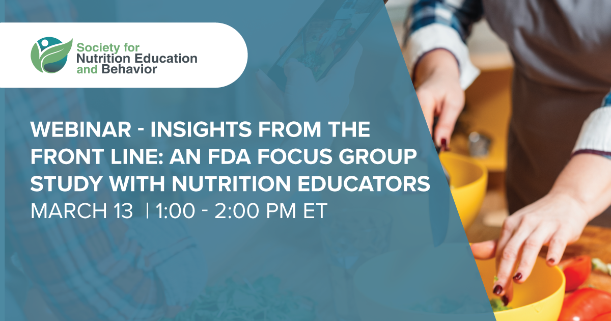 Society for Nutrition Education and Behavior (SNEB)